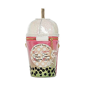 Betsey Johnson Bubble Tea Kitsch Crossbody, Multi