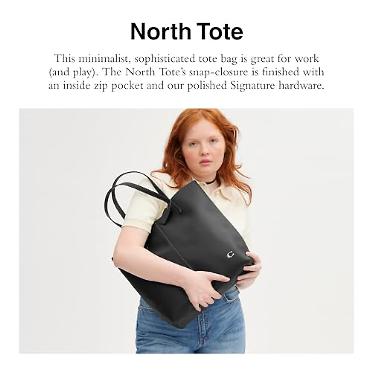 COACH North Tote, Black