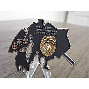 United States Navy Master at Arms k9 Canine CPO Challenge Coin