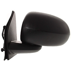 Kool Vue Left Power Heated Door Mirror Compatible With Jeep Compass 2007-2017 Textured MK Body, Type 1