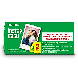 Fujifilm Instax Mini Instant Film Twin Pack (White)