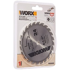 Worx WA5085 24T TCT Blade, 4 1/2" Inch