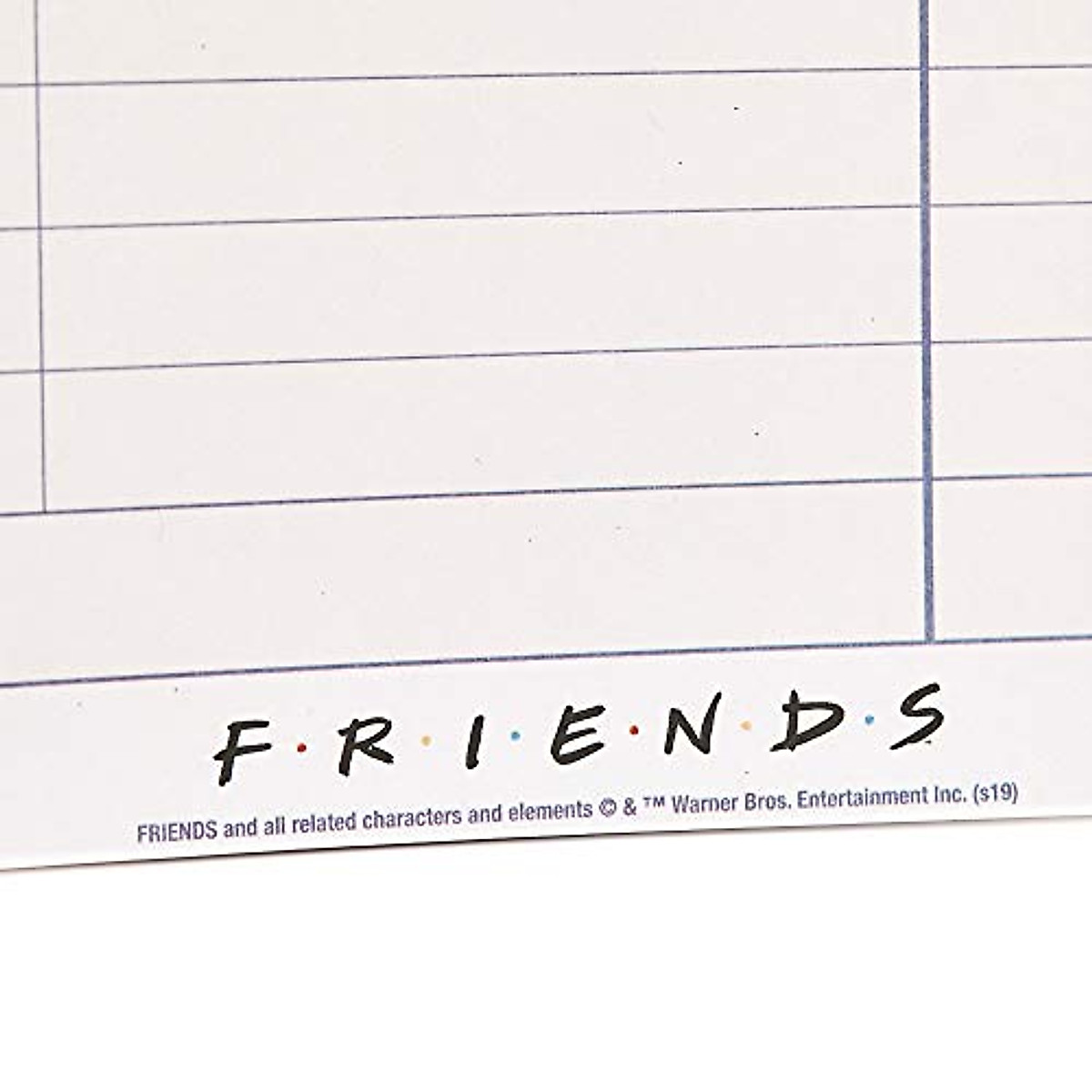 Paladone Friends Slim to do List, Medium, Multicolor