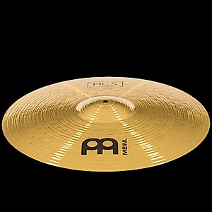 Meinl Cymbal Set Box Pack with 14” Hihats, 18” Crash/Ride, Plus a FREE 14” Crash – HCS Traditional Finish Brass – Made In Germany, TWO-YEAR WARRANTY (HCS1418+14C)
