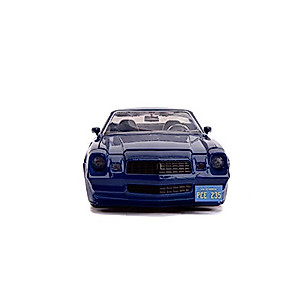 Jada Toys Billy's Chevrolet Camaro Z28 Dark Blue with Collectible Coin Stranger Things (2016) TV Series 1/24 Diecast Model Car by Jada 31110