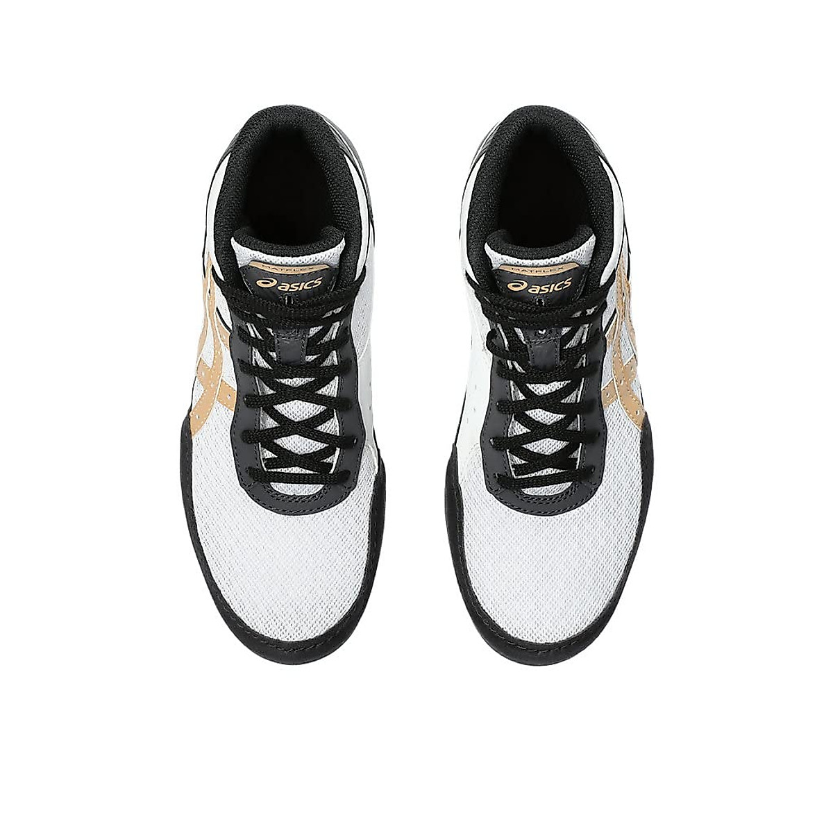 ASICS Kid's Matflex 7 Grade School Shoes, 2, White/Champagne