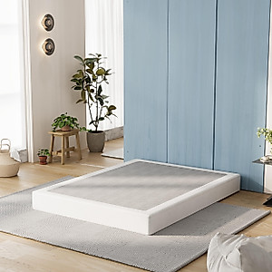 Daqutic King-Box-Spring, King Size Box Spring, 5 Inch Heavy Duty Box Spring King, Mattress Foundation, Quick Assembly, Noise Free