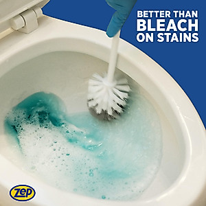 Zep Acidic Toilet Bowl Cleaner - 32 oz (Case of 4) - ZUATBC324 - Experience the Ultimate Cleaning Power with Our 2x Thicker Clinging Formula, Designed to Deliver a Professional-Quality Clean