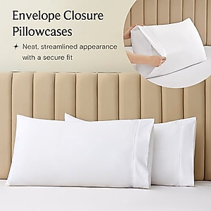 LuxClub 4 PC Sheet Bed Sheets Deep Pockets 18" Eco Friendly Wrinkle Free-Kids-Fitted Sheets Machine Washable Hotel Bedding Silky Soft - White Twin