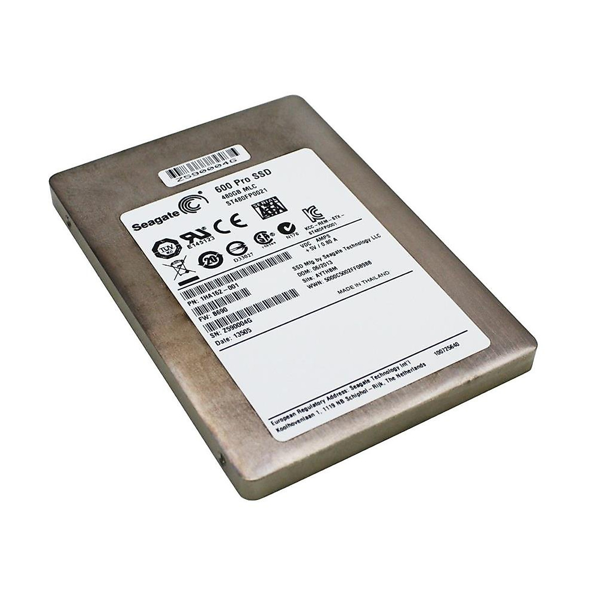Seagate 600 Pro ST480FP0021 480 GB 2.5" Internal Solid State Drive