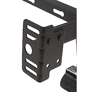 Kings Brand Furniture 7-Leg Heavy Duty Metal Queen Size Bed Frame with Center Support Legs, Black