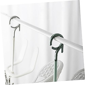 Zerodeko 1Pc Hanging Clothes Drying Rack Shoes Drying Hanger Laundry Hanging Rack Laundry Hanger Drying Rack Shoes Drying Rack Shoes Dryer Rack Dryer Rack for Shoes Coat Hanger Shoe Rack