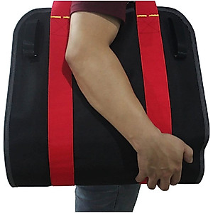 MeloTough Firewood Log Carrier Ballistic Log Tote Bag,Super Stronger Than Canvas Firewood Carrier Log Tote Bag