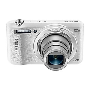 Samsung WB35F 16.2MP Smart WiFi & NFC Digital Camera with 12x Optical Zoom and 2.7" LCD (White)