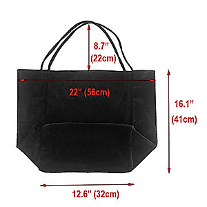 BOBILIKE Women Shoulder Bags Corduroy Bag Handbag Work Bags Schoolbag, Brown