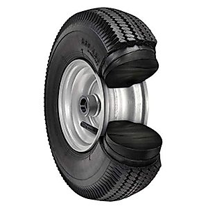 Miller 14 1/2" X 3 1/8" X 1" Rubber Never Flat Wheel, Package Size: 1 Each