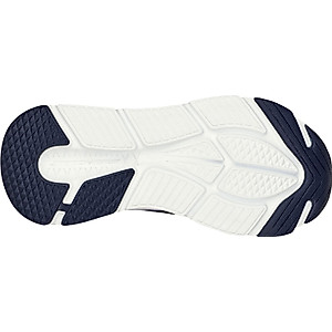 Skechers Women's Max Cushioning Elite Running Walking Sneaker, Navy/Lavender, 8 Wide