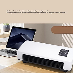 Geuxe Cooling and Heating Dual-Purpose Heater Household Wall-Mounted Electric Heater Small Air Conditioner US Plug