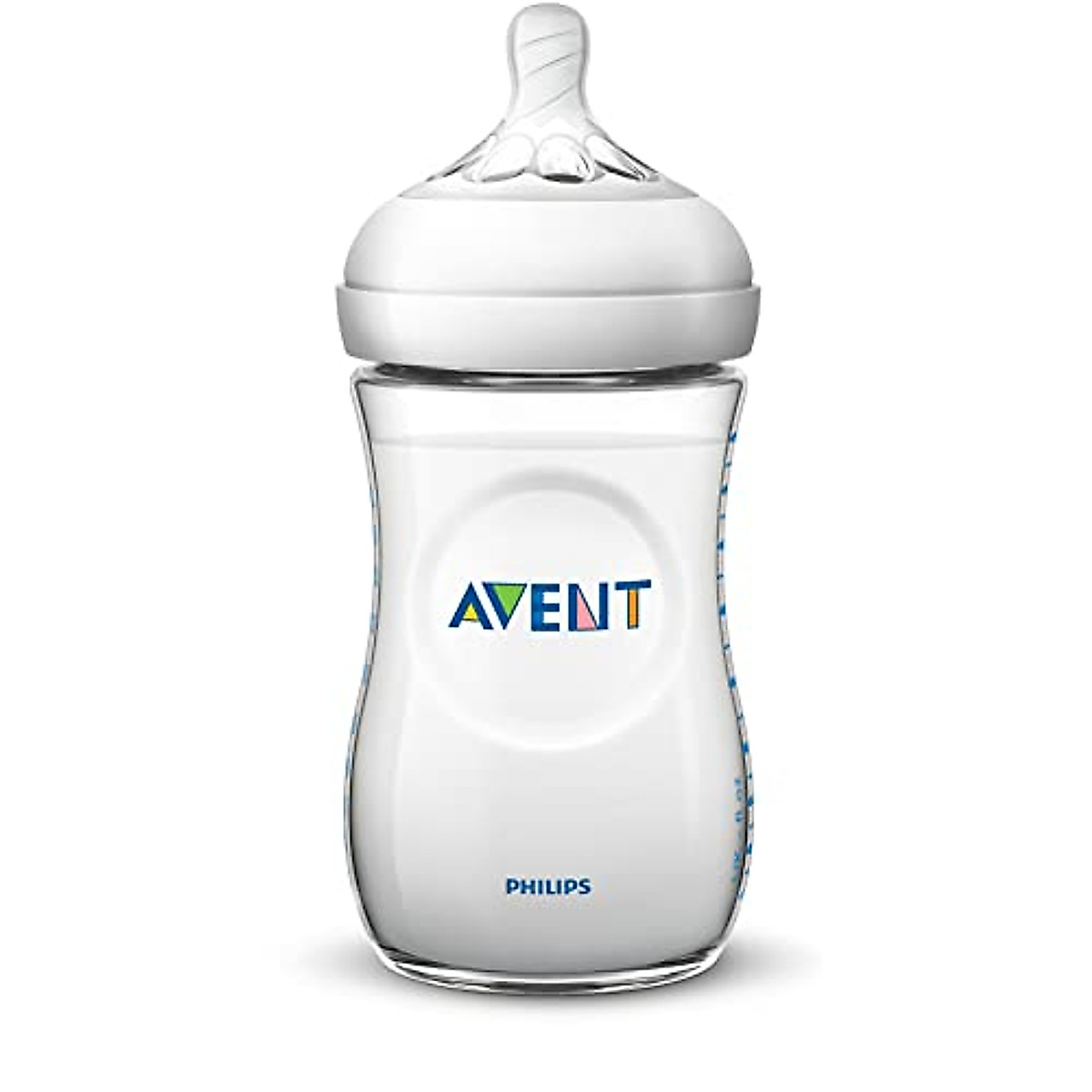 Philips AVENT Natural Baby Bottle, Clear, 9oz, 2pk, SCF013/27