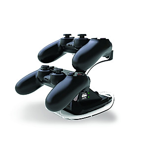 TNTi™ Arc Charger - Playstation 4 DualShock Controller Charger with AC Adapter PS4 Pro and Slim Compatible