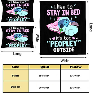 RABILINI 3 Pcs Anime Bedding Set 1 Quilt Cover and 2 Pillowcases Gifts for Girls Boys Adults Bedding Comfortable Decor Set 68"X86"