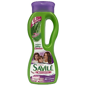 Shampoo Saville LISO Keratina (Pulpa De Sabila Y Keratina) 750mlper Bottle