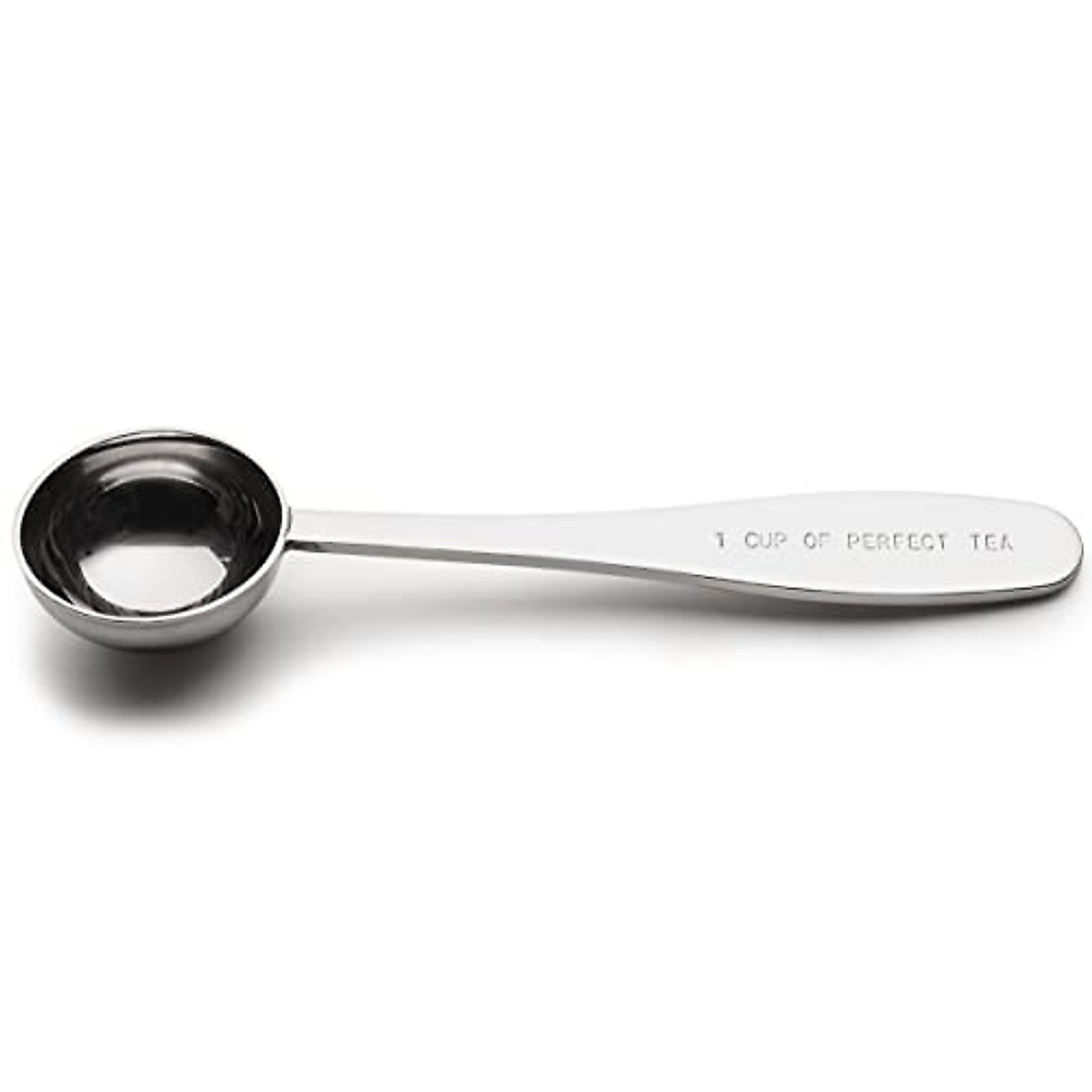 Loose Leaf Tea Spoon Measure | One Cup of Perfect Tea | Stainless Steel Scoop