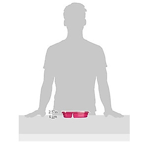 Rubbermaid TakeAlongs Sandwich Food Storage Containers, 3.7 Cup, Colors may vary