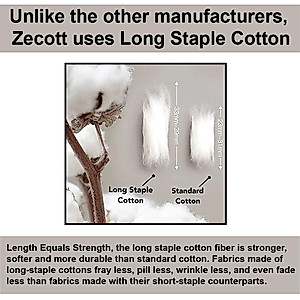 300 Thread Count 100% Cotton Frost Grey Standard Pillowcase Size Sateen Weave Standard Pillowcase Set Highly Breathable, Easy Care, Premium Soft Silky,Oeko Tex Certified