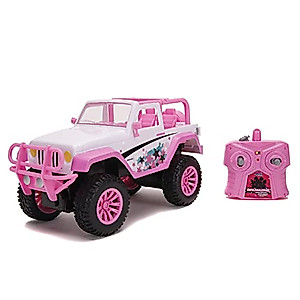 JADA Toys - Girlmazing 1:16 Scale RC Jeep, Exclusive Star Deco Small