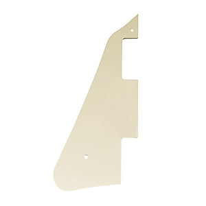 Musiclily Electric Guitar Pickguard for Les Paul Modern Style, 3Ply Cream