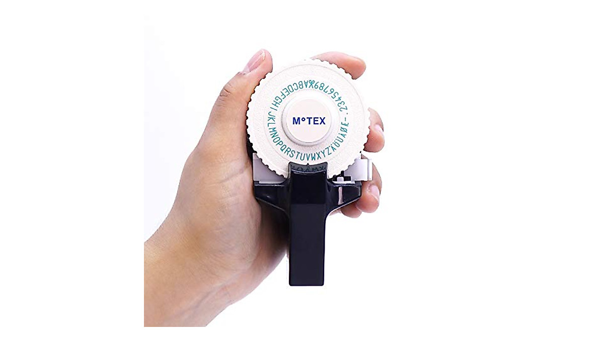 MoTEX Embossing Label Maker - Create Fun Labels Easily