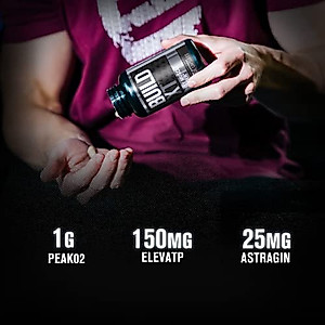 Jacked Factory Build-XT Daily Muscle Builder & Performance Enhancer w/Trademarked Ingredients - Muscle Building Supplement for Strength & Growth - Peak02, ElevATP, & Astragin - 60 Veggie Pills