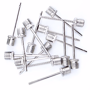 15 Piece Set of Inflation Pump Needles by Crown Sporting Goods