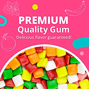 Chiclets Gum Assorted Colors & Flavors - Bulk Vending Refills