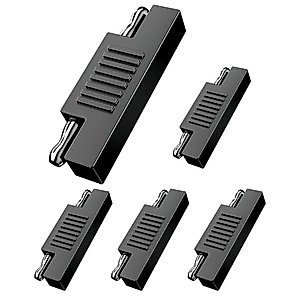 BERLAT SAE Connector SAE to SAE Polarity Reverse Quick Disconnect Cable Plug Adapter for Solar Panel Battery Power Charger - 5Pack