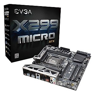 EVGA X299 Micro, LGA 2066, Intel X299, SATA 6GB/s, USB 3.1, USB 3.0, mATX, Intel Motherboard 131-SX-E295-KR