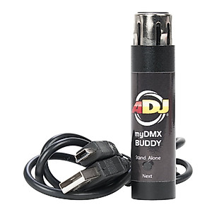 ADJ Products, MYDMX Buddy, Entry Level DMX Hardware Dongle Compatible with MYDMX 2.0 Software MYD858