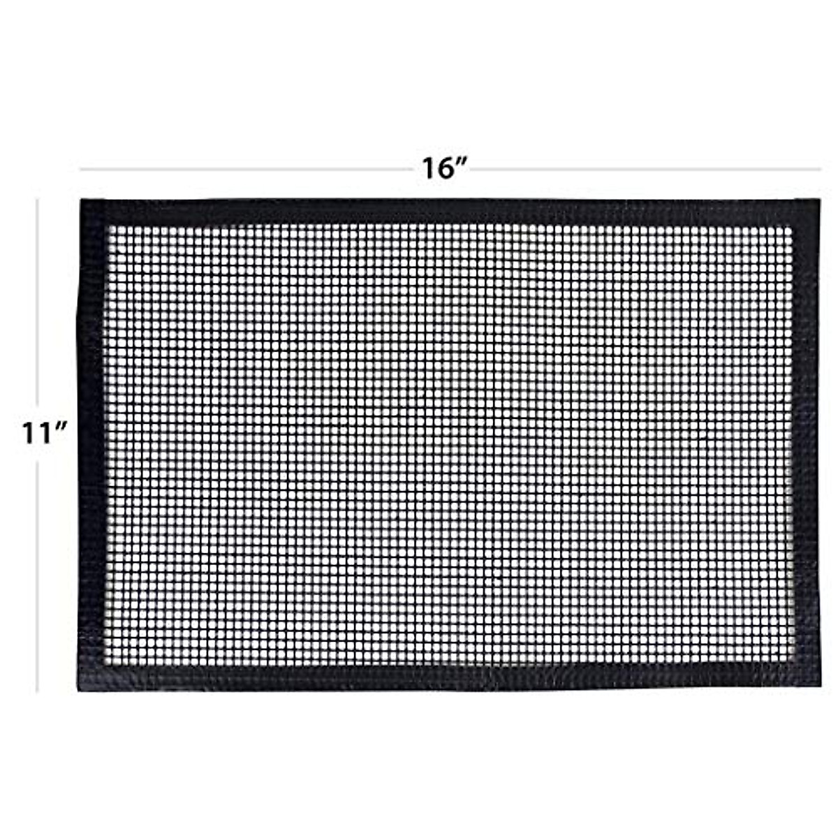 BBQ Butler Non-Stick BBQ Mesh Grill Mat- Perfect For Smokers - Traeger, Green Egg, Kamodo Compatible