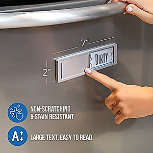 ECO-GALS Dish Deputy Dishwasher Clean Dirty Decorative Indicator for all Dishwashers