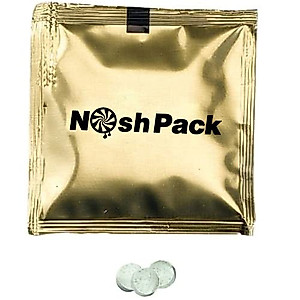 Fluoride Cavity Protection Toothpaste 8.2 Ounce Regular Paste, Bulk Toothpaste, Prevents Cavities Before They Start with Nosh Pack Candy Packet Mints (4 Pack)