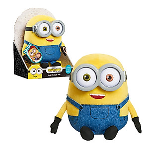 Just Play Illumination’s Minions: The Rise of Gru Laugh & Giggle Bob Plush, Kids Toys for Ages 3 Up