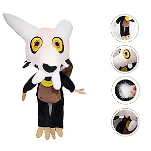 YBUSQPY6 Owl King Plush Doll Plush Toy Halloween Cartoon Animal Plush Decorative Toy 30CM/11.8 Inch, 11.8 inches