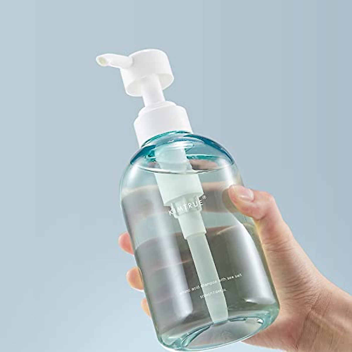 Kimtrue Amino acid Shampoo with Sea Salt,sulfate free hair shampoo for oily hair and itchy scalp Anti dandruff oil control Repair (16.91 Fl Oz (Pack of 1), For Oil Hair)