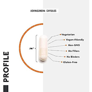 Physician's CHOICE Organic Ashwagandha 1950mg w/ Black Pepper Extract for Enhanced Absorption - Stress Support - Mood Support - Wellbeing Supplement, 90 Veggie Ashwagandha Root Powder Capsules