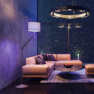 Feit Electric A19/BLB/LED 7 Watt Non-Dimmable Filament Glass A19 LED Light Bulb, Black Light for Party, Stage, Special Effects, Halloween