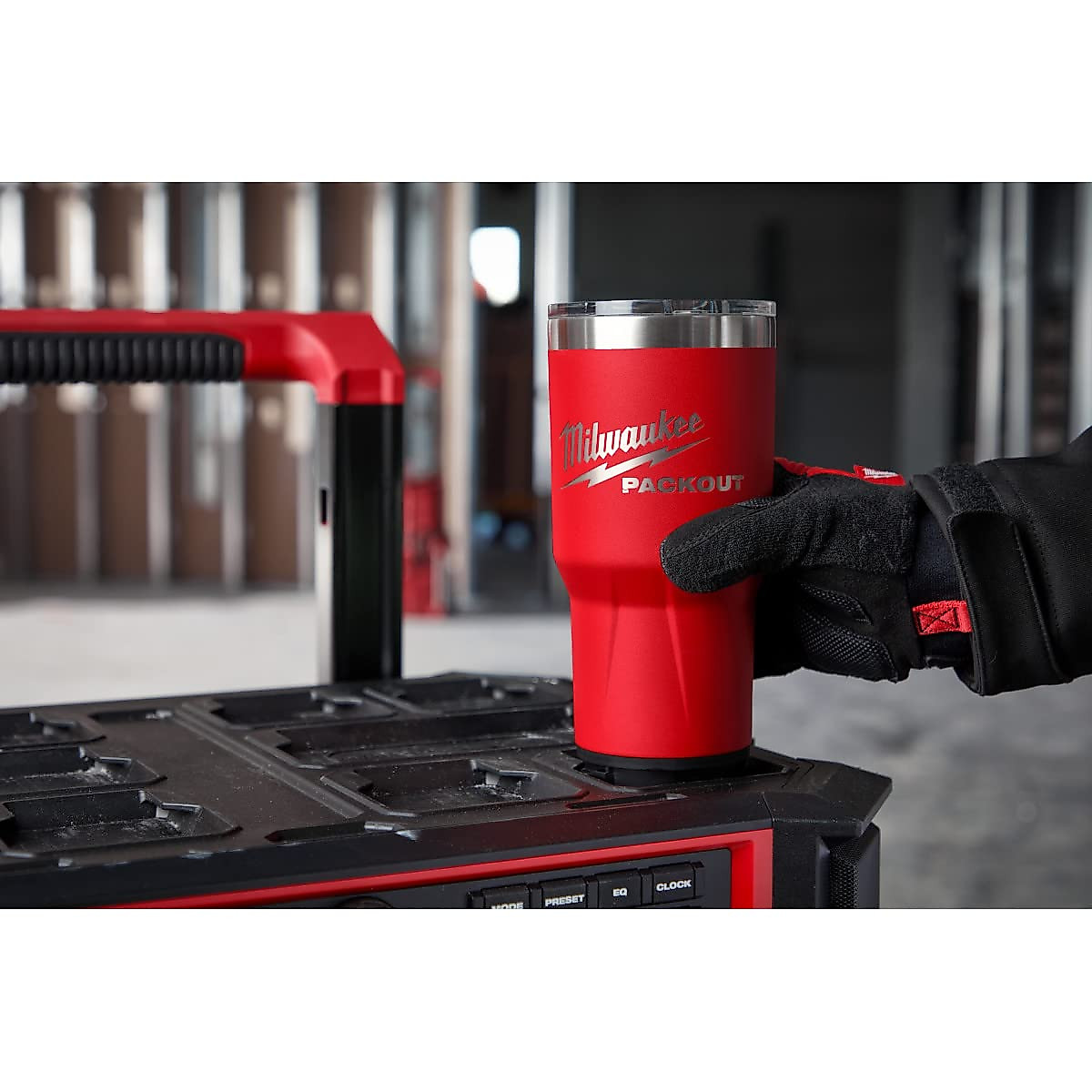 Milwaukee Electric Tool Packout 30 Oz Drink Tumbler (48-22-8393R)