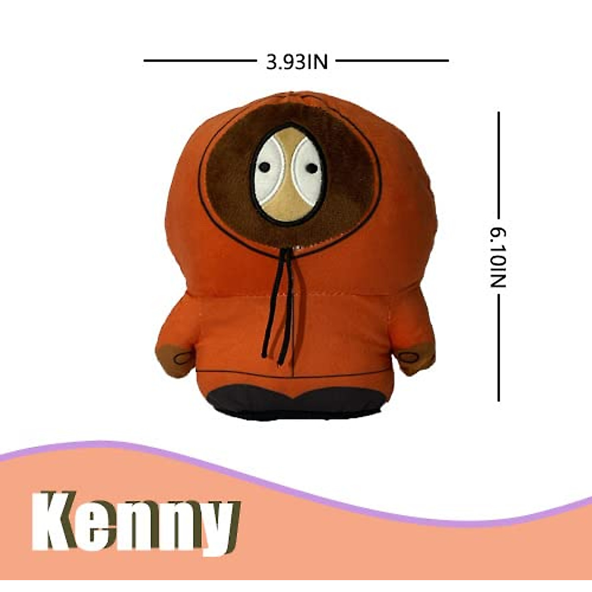 Mountainish 10 in The Sea Beast Plush,TV 2022 Seamonster Plush Toy Doll Cartoon Stuffed Animals Plush Toys Gifts for Kids Valentine's Day Christmas Birthday.(Kenny)