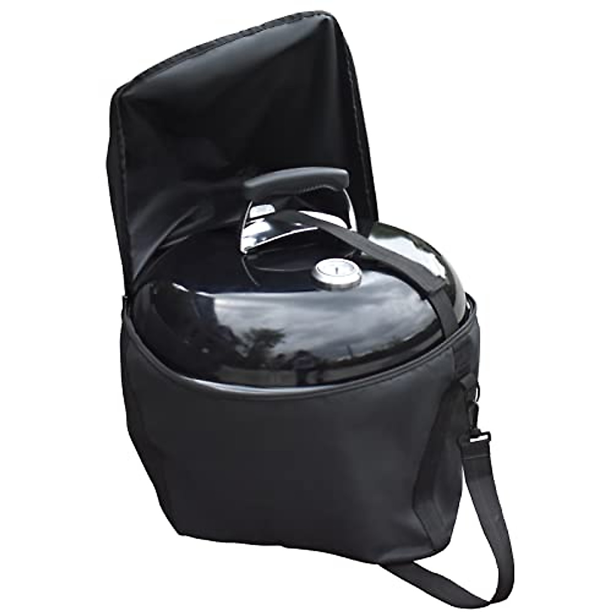 Portable Grill Carry Bag and Grill Cover for Weber Smokey Joe 14-Inch Portable Grill, Grill Cover Compatible with Smokey Joe Premium 14-Inch Grill