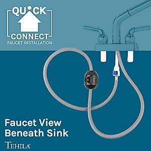 JS Jackson Supplies Utility Sink with White Vanity Cabinet, Chrome Finish Pull-Out Sprayer Faucet, Soap Dispenser and Spacious Vanity for Laundry Room